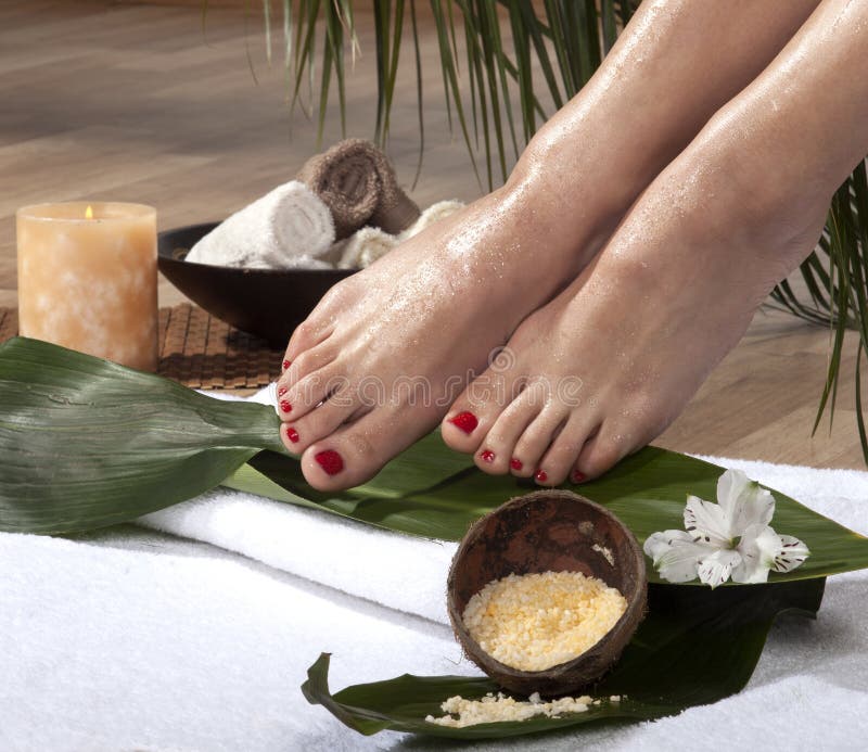 514 Pedicure Spa Sea Salt Stock Photos - Free & Royalty-Free Stock ...