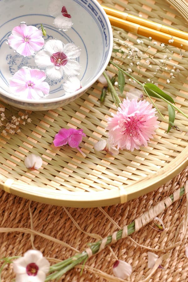 Spa floral composition stock photo. Image of herbal, blossom - 53351360