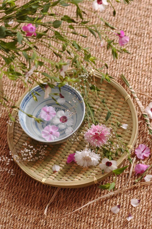 Spa floral composition stock image. Image of flower, care - 64623095