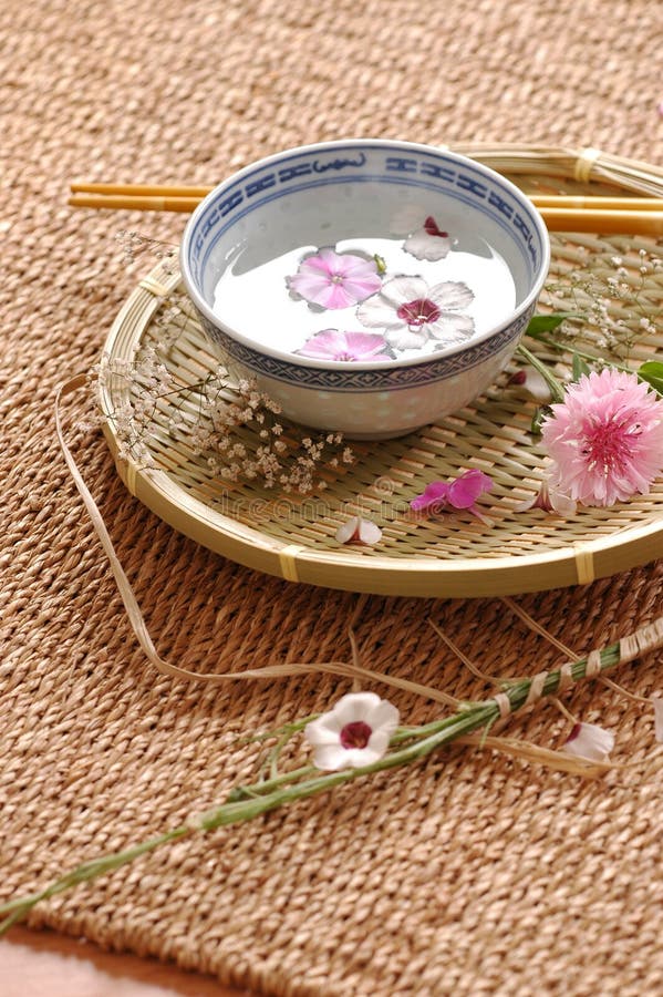 Spa floral composition stock image. Image of green, flora - 64825771