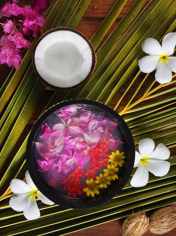 Spa flowers stock image. Image of closeup, nature, freshness - 7081405