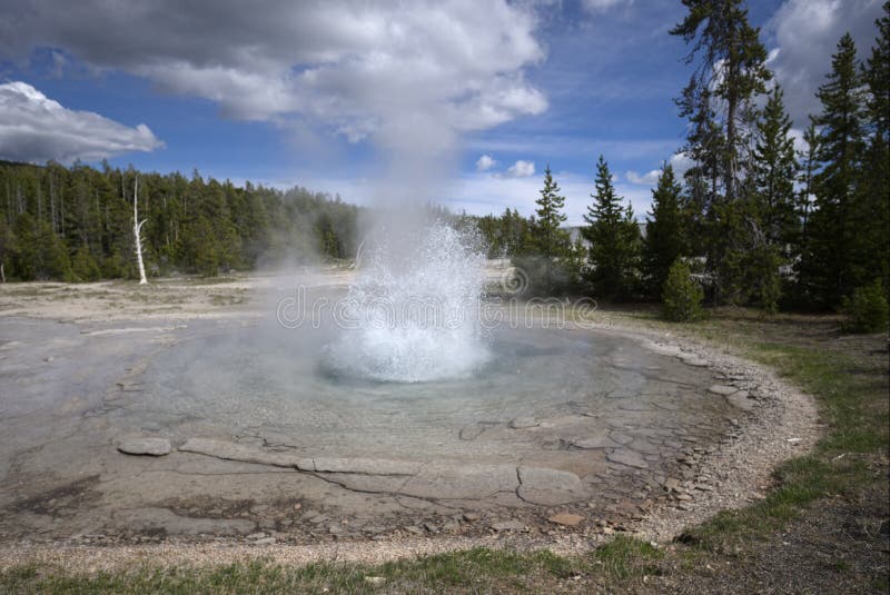Spa Geyser stock photo. Image of major, park, eruption - 116635910