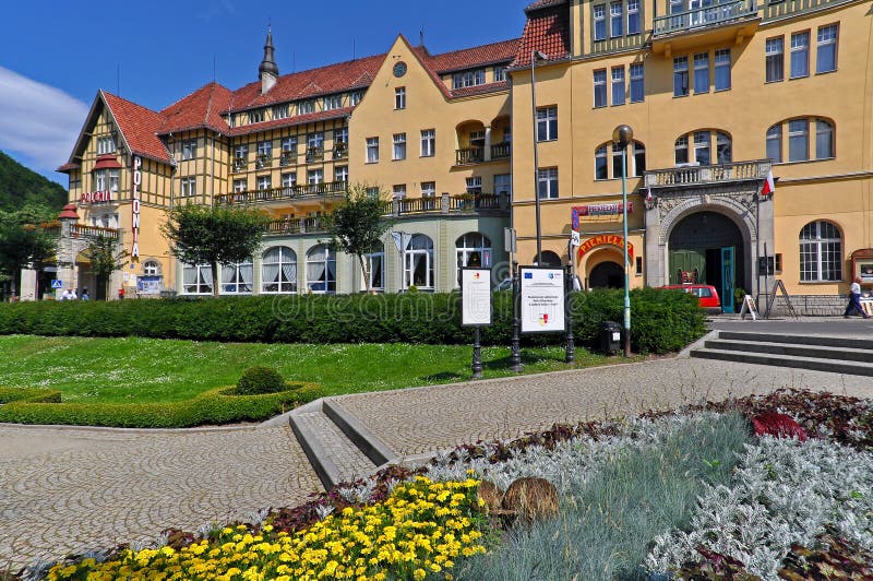 Spa Hotel in Poland editorial stock photo. Image of historic - 20621498