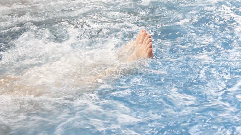 Spa Hydrotherapy Jacuzzi - Bodies Stock Video - Video of happy, health ...