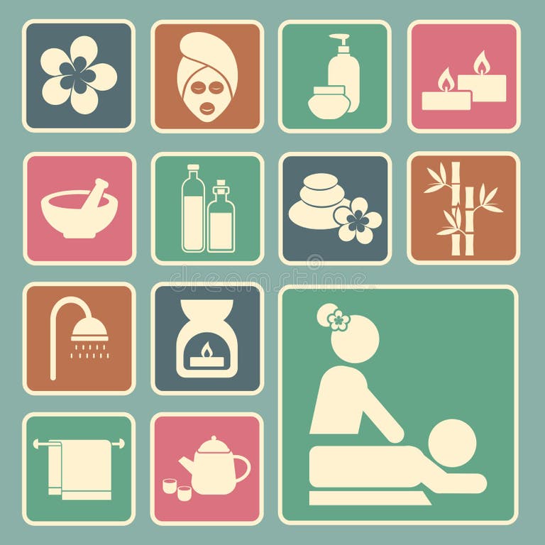 Facial Spa Icon Set Stock Illustrations – 5,871 Facial Spa Icon Set ...