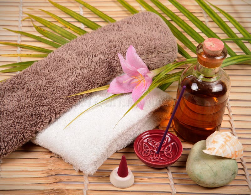 Spa items stock photo. Image of skincare, bath, perfume - 16037276