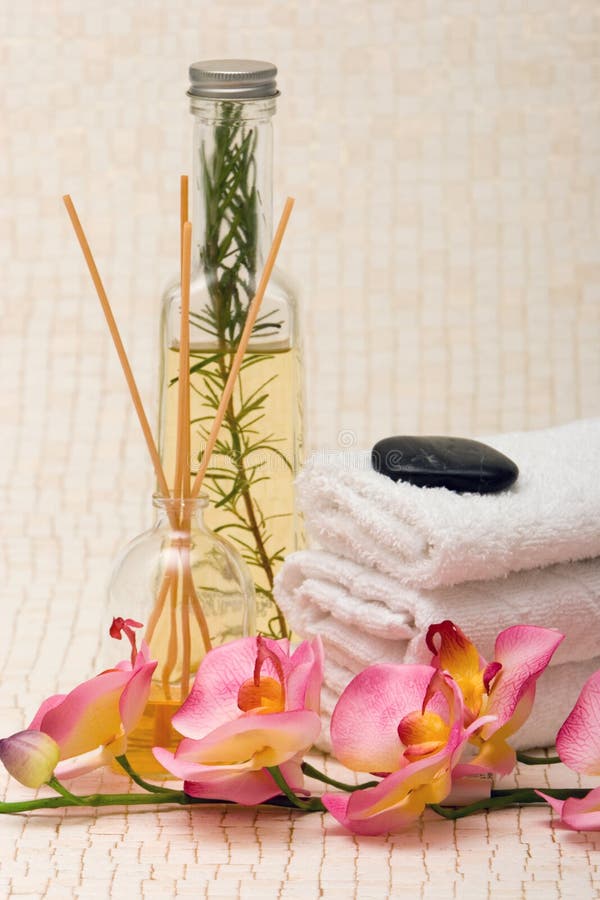 Spa items stock image. Image of decor, cleansing, pamper - 2784449