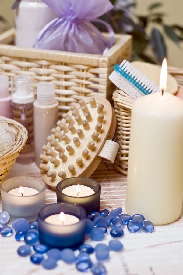 Spa items stock image. Image of hotel, condition, body - 4024585