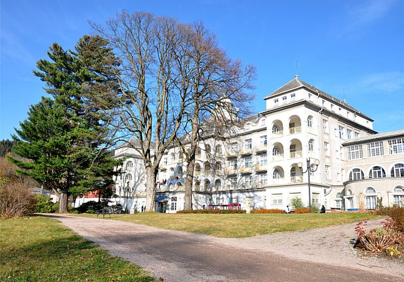 Spa Jesenik, Czech Republic, Europe Stock Photo - Image of historical ...