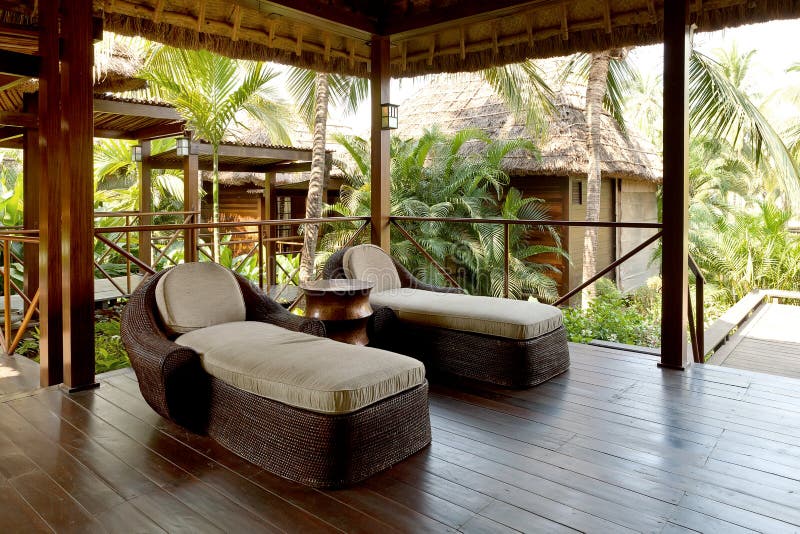 Spa Lounge Area for Relaxation Stock Photo - Image of background ...