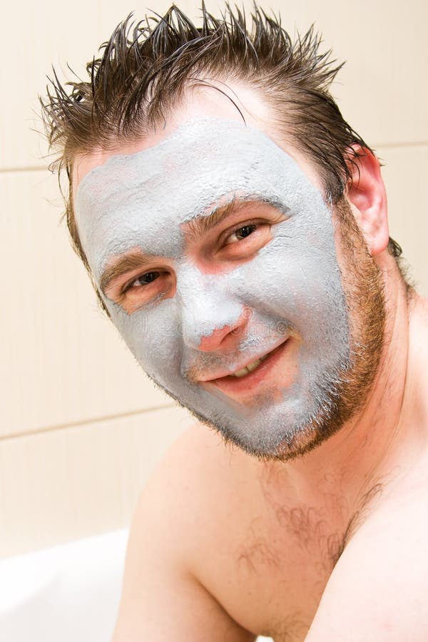 Front View of Man Relaxing in Spa Resort Stock Photo - Image of comfort ...