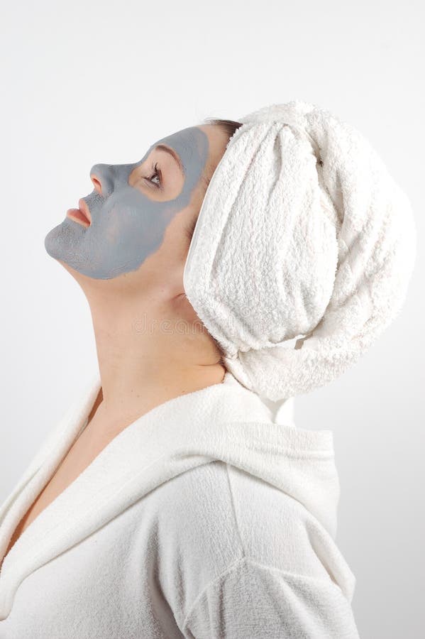 Spa mask #16 stock image. Image of lift, facial, dehydrated - 1724963