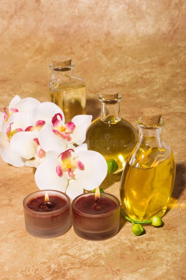 Spa massage items stock photo. Image of rejuvenation, reflection - 6793366