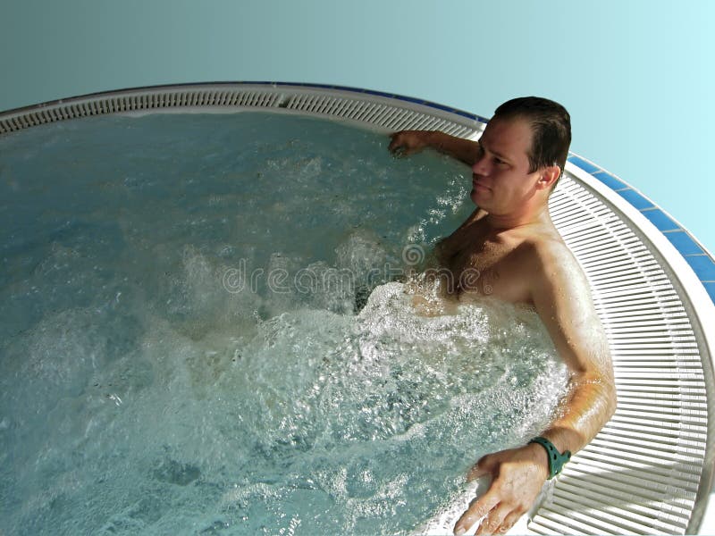 Spa for men stock photo. Image of confident, relaxation - 1282172