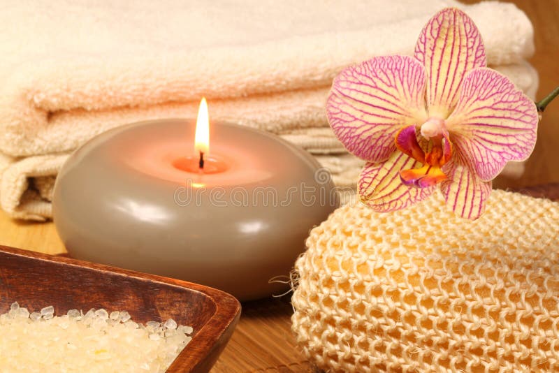 Spa objects stock image. Image of cream, bathroom, creative - 13433293