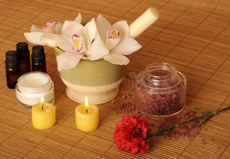 Spa objects stock photo. Image of luxury, pestle, bath - 26320682