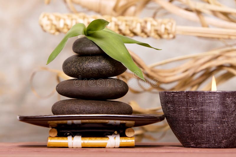 Spa objects stock image. Image of wellness, rock, relaxation - 8101745