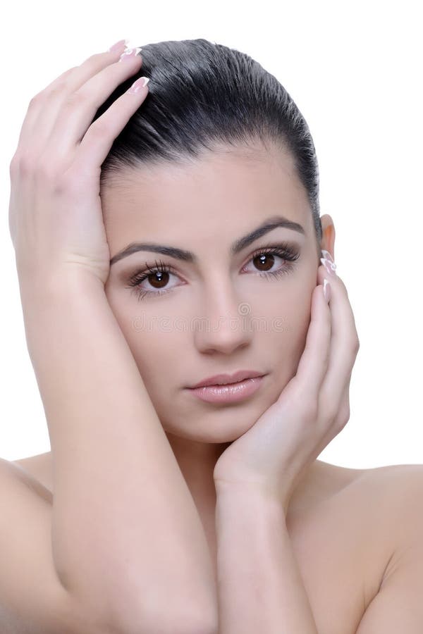 Spa portrait stock image. Image of caucasian, skincare - 23754623