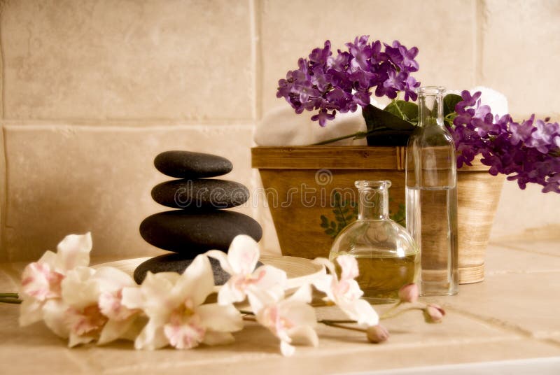 Spa products stock photo. Image of dayspa, relax, products - 1729108
