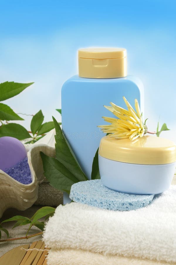 SPA Products stock photo. Image of harmony, towel, bottle - 5884752