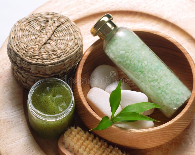 SPA products stock image. Image of water, lotion, cosmetics - 6670925