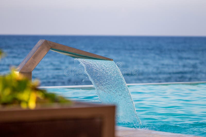 Spa Relax Waterfall stock image. Image of liquid, black - 64666121