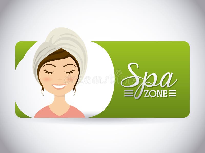 Spa relaxation area stock illustration. Illustration of relaxation ...