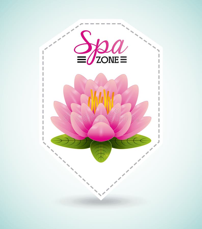 Spa relaxation area stock vector. Illustration of decoration - 59238826