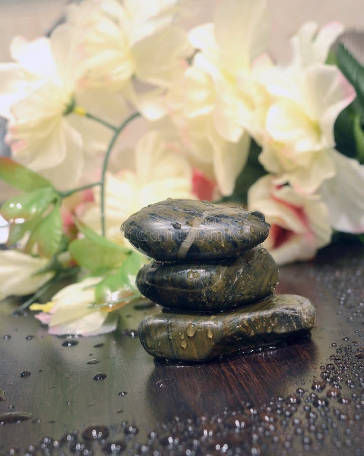 Spa Rocks stock image. Image of stone, therapy, healthy - 65387911