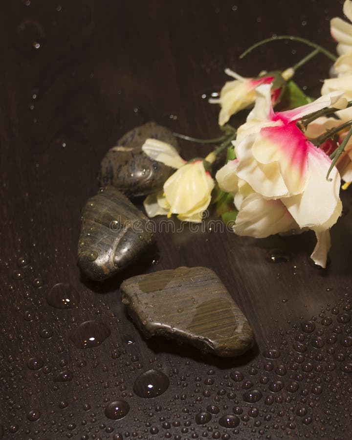 Spa Rocks stock photo. Image of health, massage, water - 65388024