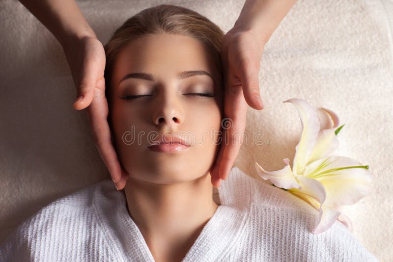 Spa salon stock photo. Image of care, masseuse, relaxation - 136078640
