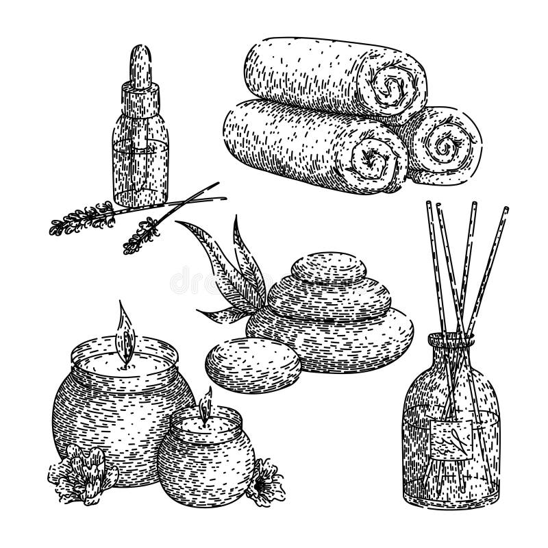 Hand Sketch Massage Stock Illustrations 2 604 Hand Sketch Massage