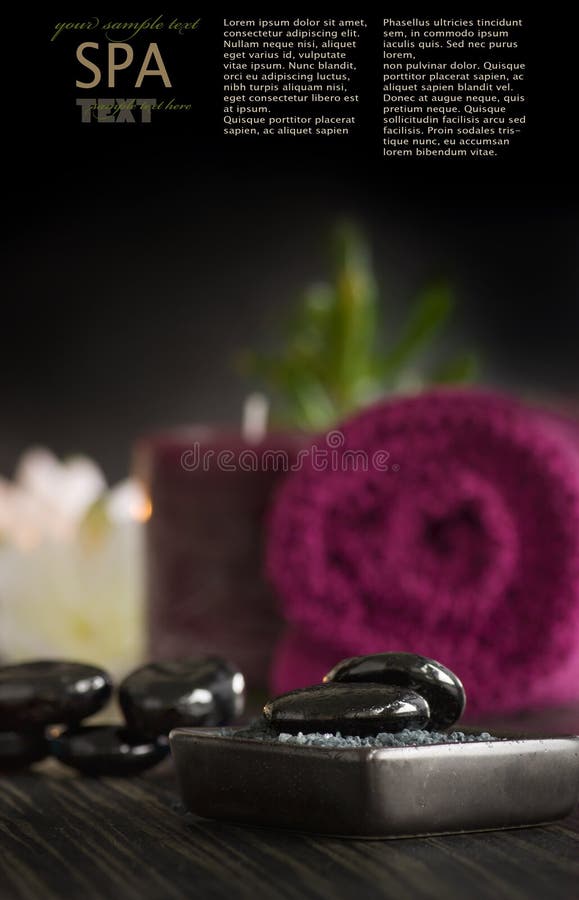 Purple spa relaxation (1) stock image. Image of healthy - 14001059