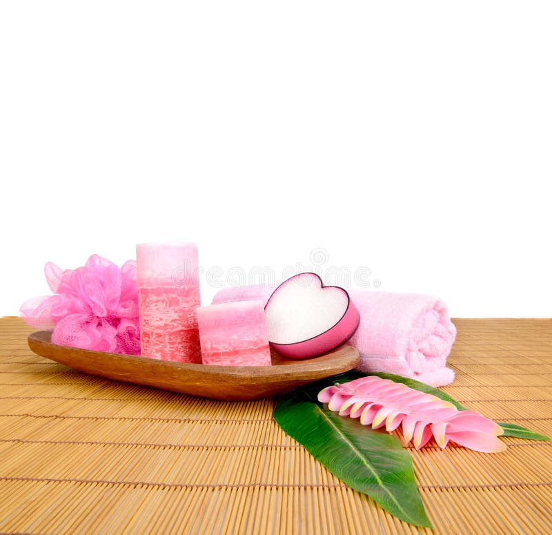 Spa Setting Soft Pink Tone Stock Photos - Free & Royalty-Free Stock ...