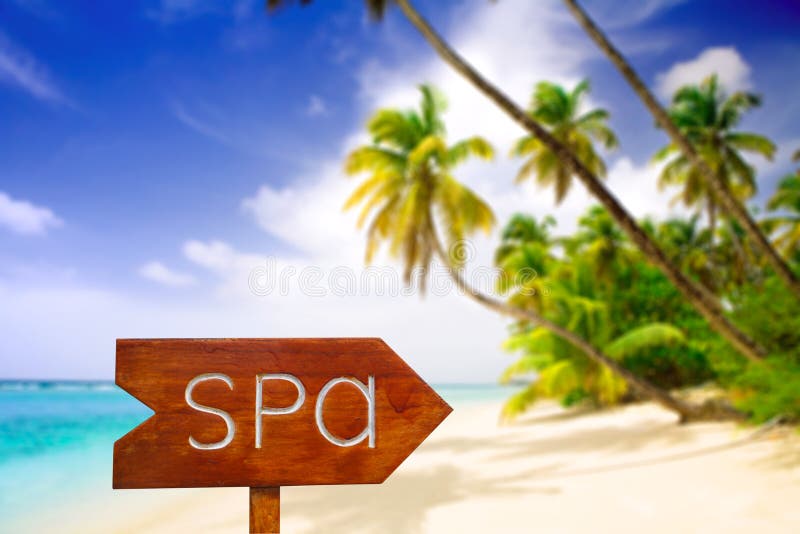 Spa stock image. Image of destinations, palm, beach, beauty - 31520967