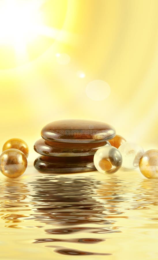 Spa stones stock photo. Image of treatment, harmony, healthy - 16090246