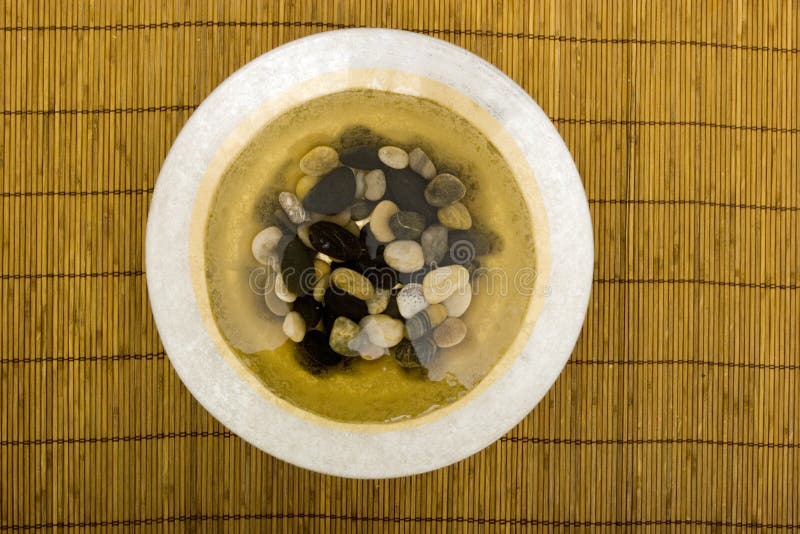 Spa stones stock image. Image of rejuvenate, rock, treatment - 3045959