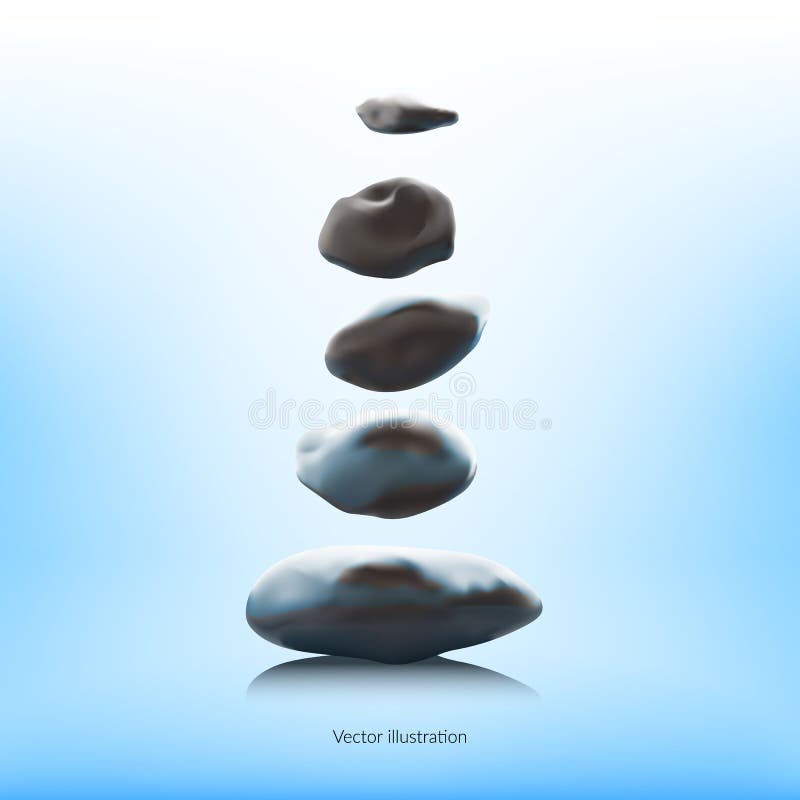 Magical stones stock illustration. Illustration of polished - 575821