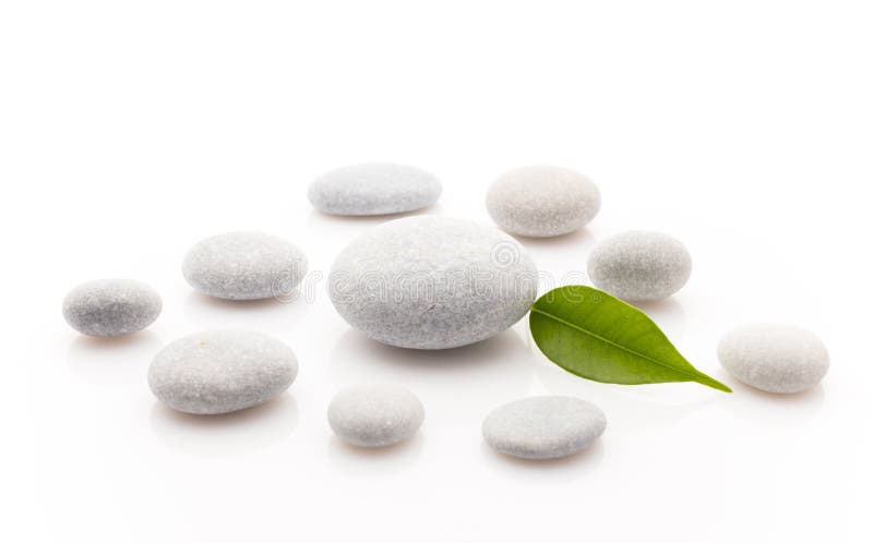 Spa stones. stock photo. Image of objects, therapy, tranquil - 48228688
