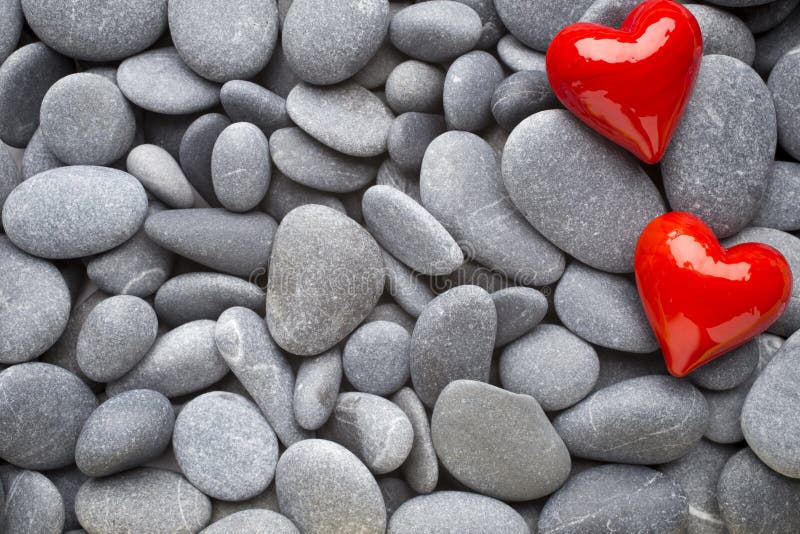 Spa stones. stock photo. Image of heart, rock, nature - 58968792