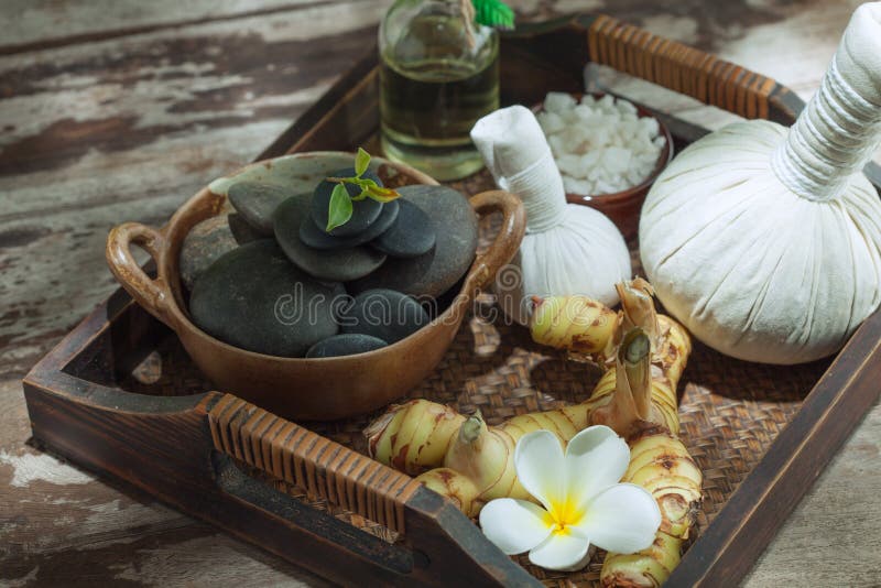 Spa stuff stock image. Image of nature, ayurveda, rejuvenate - 75743169