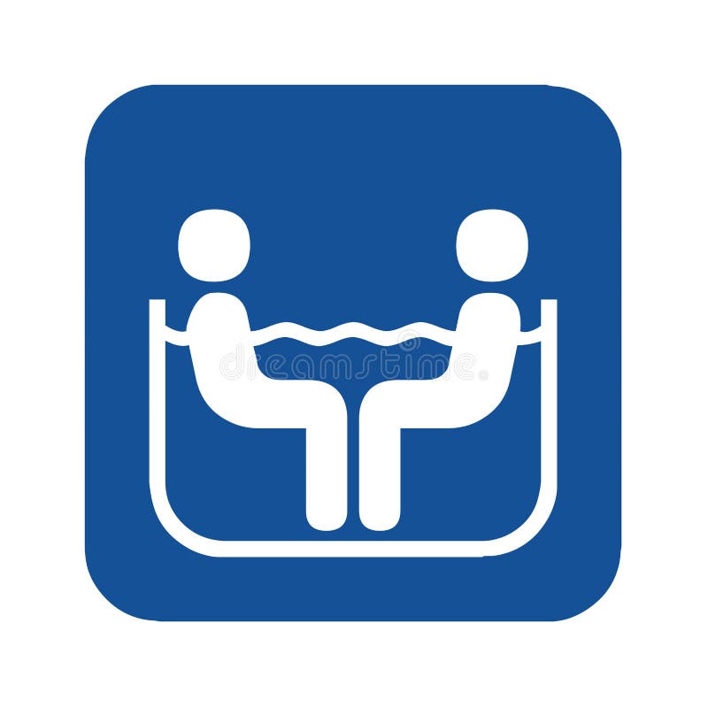 Spa symbol icon stock illustration. Illustration of leisure - 196639959