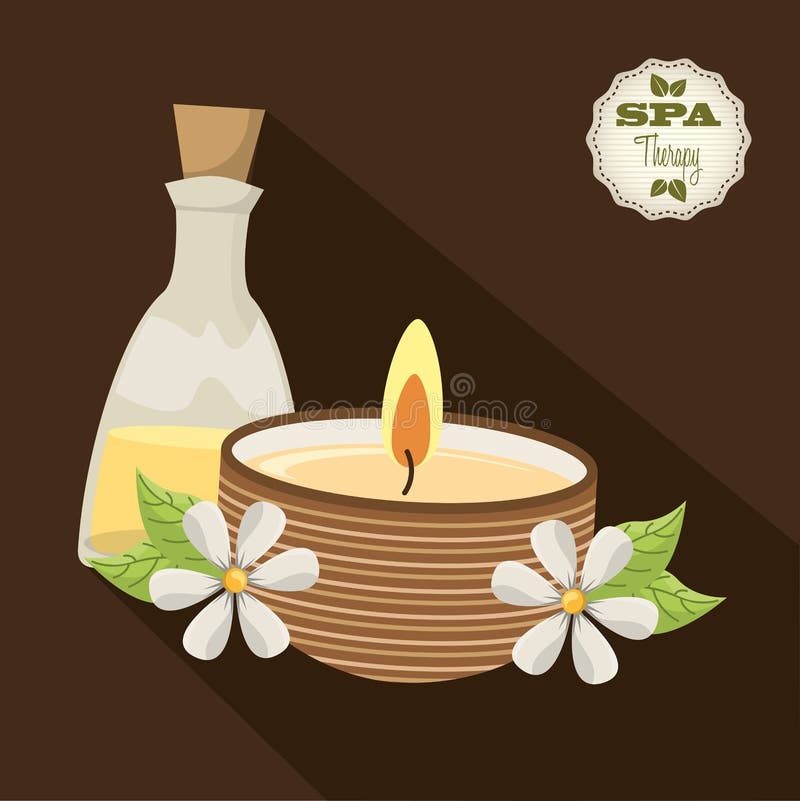 Spa therapy design stock illustration. Illustration of asian - 49809691