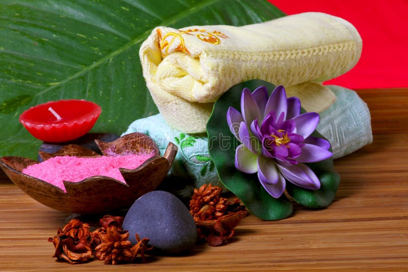 Spa time stock photo. Image of wooden, colored, decoration - 28153424