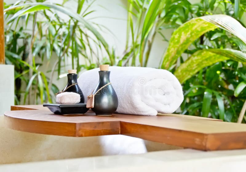 Spa tool stock image. Image of minerals, leaf, care, beauty - 49132865