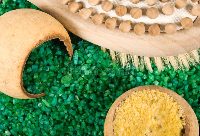 Spa tools stock photo. Image of bodycare, medical, salt - 10512124