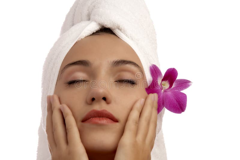 Spa touch stock photo. Image of aromatherapy, beauty, attractive - 2880782