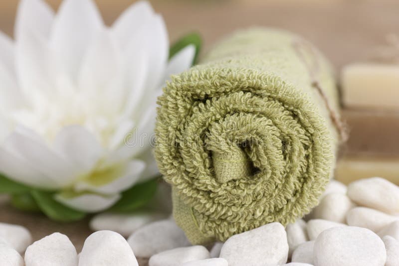 Spa towel stock photo. Image of homemade, care, hand - 18842860