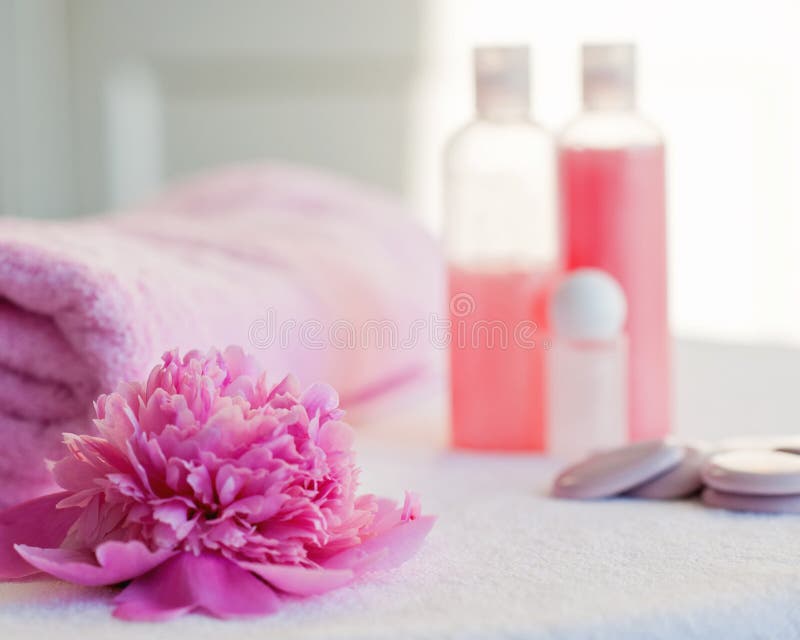 Purple Spa stock image. Image of relaxing, soothing, healthclub - 2464669