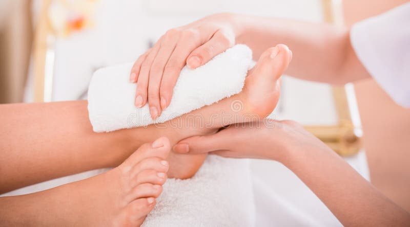 Spa treatment stock photo. Image of massage, hand, reflexology - 57299406